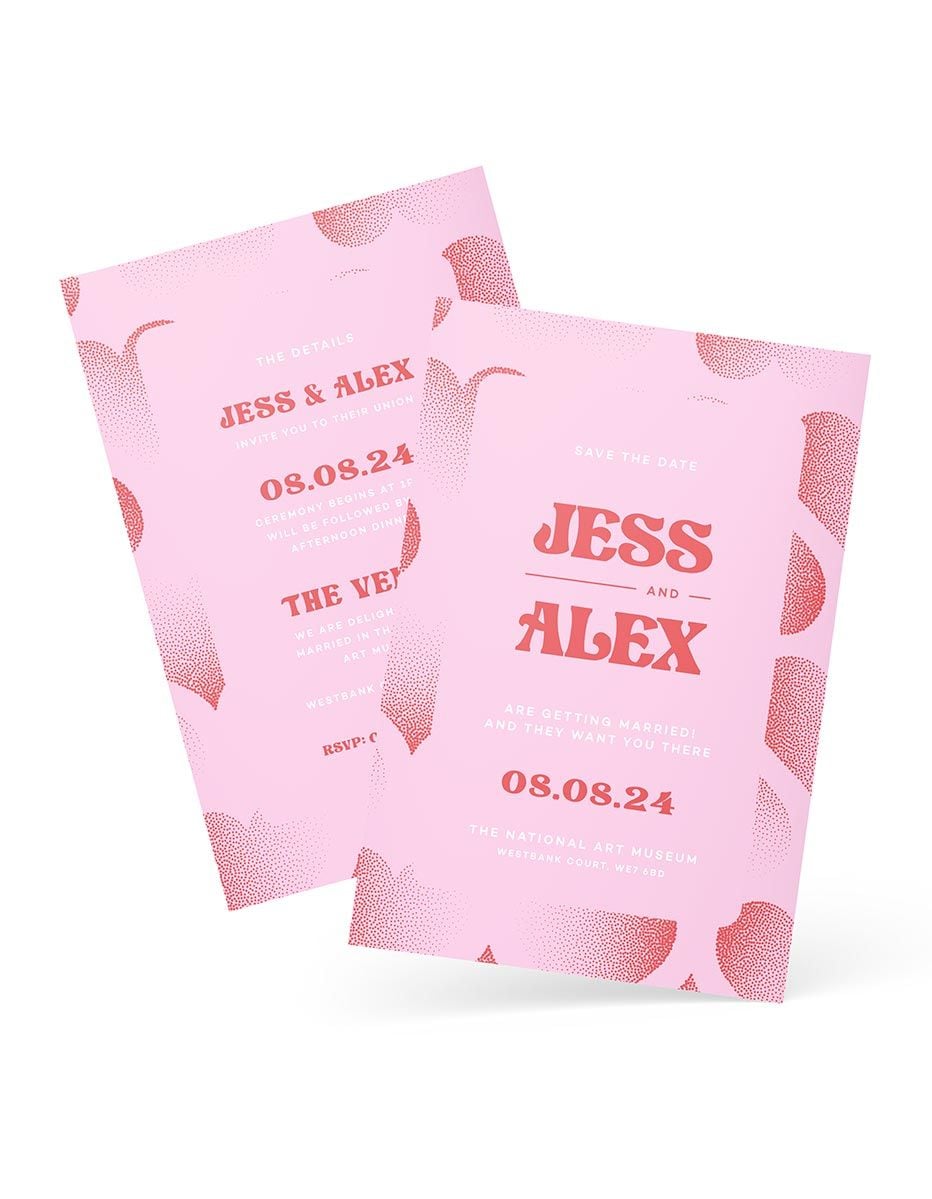 Double Sided Invitation Printing – Aura Print