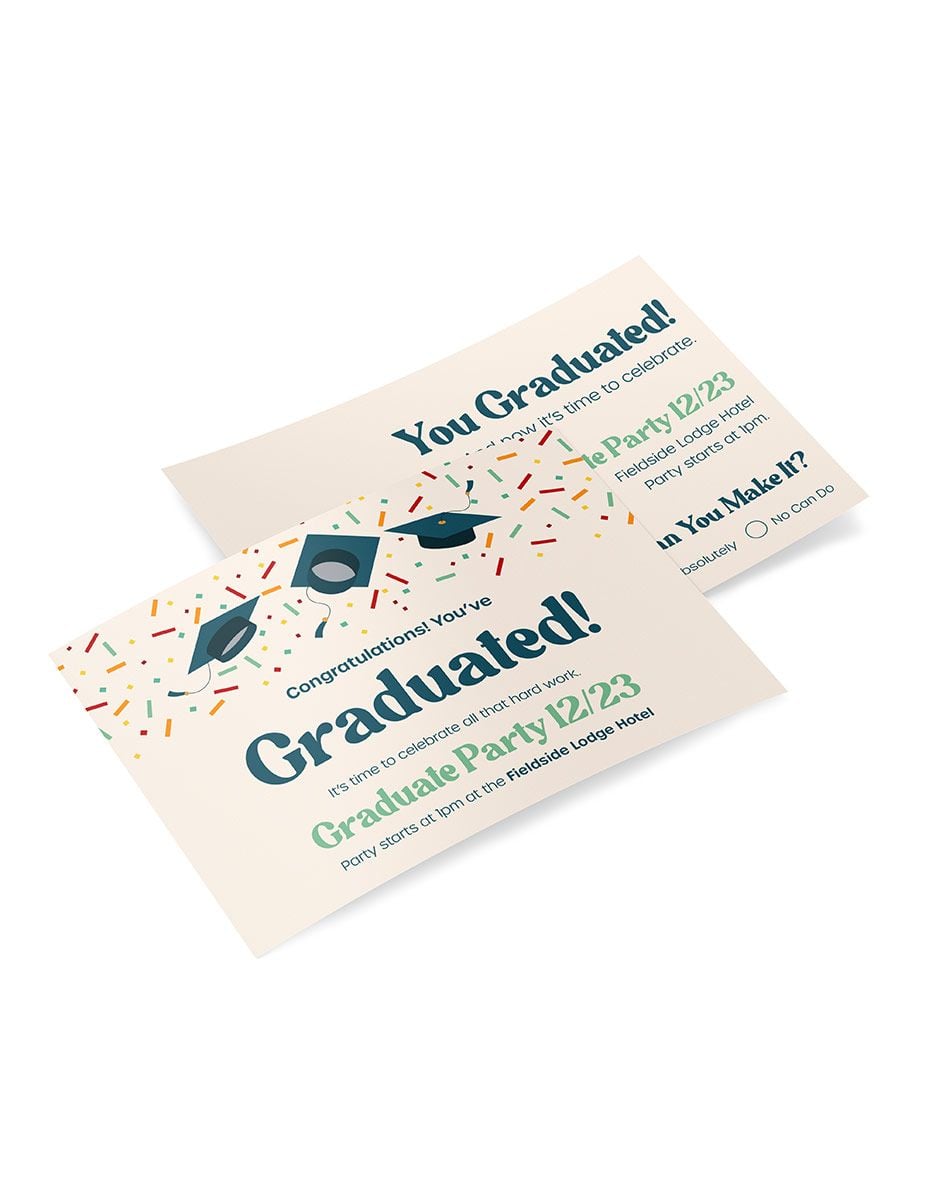 Custom Graduation Postcards | Print Your Own Postcard Graduation ...